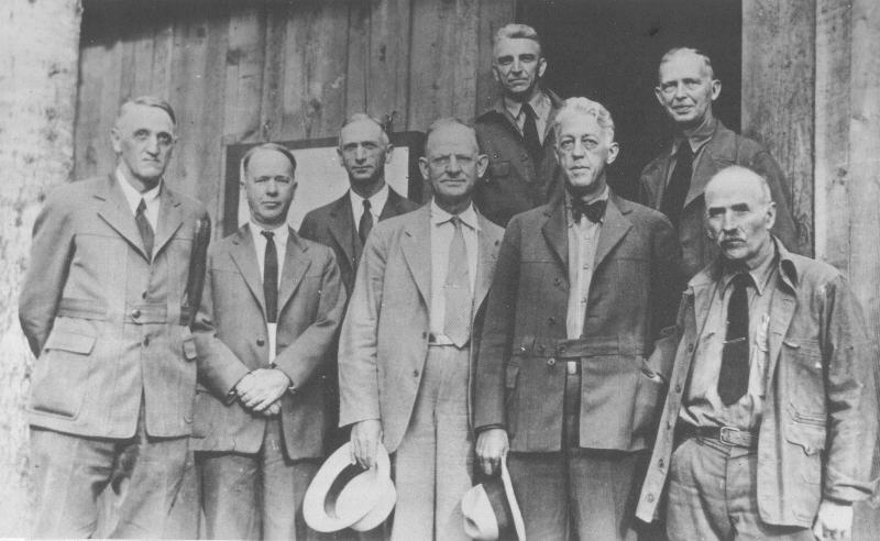 Robert Fechner et al, Camp F-41, Lower Cispus, Columbia National Foresr ...