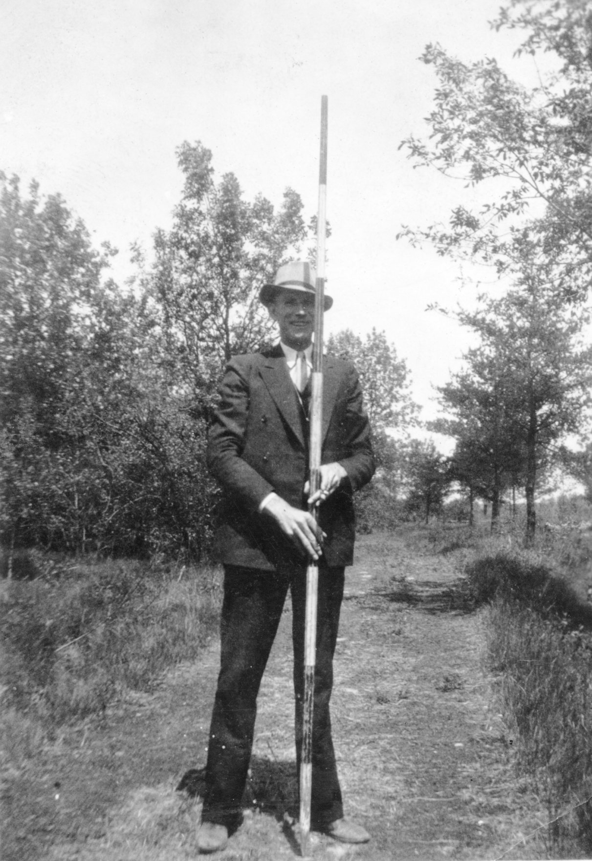 Man with Hoe/Mattock