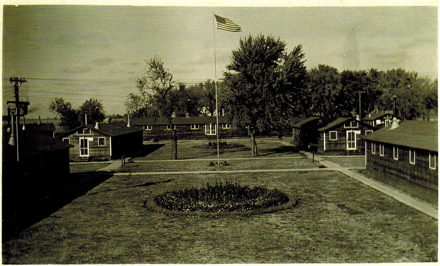 Post Card of Camp Butler, Company 761